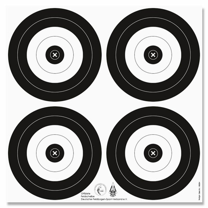 JVD Products Target Faces IFAA Field 4 x 20 cm | Sklep Łuczniczy e-Łuk.pl